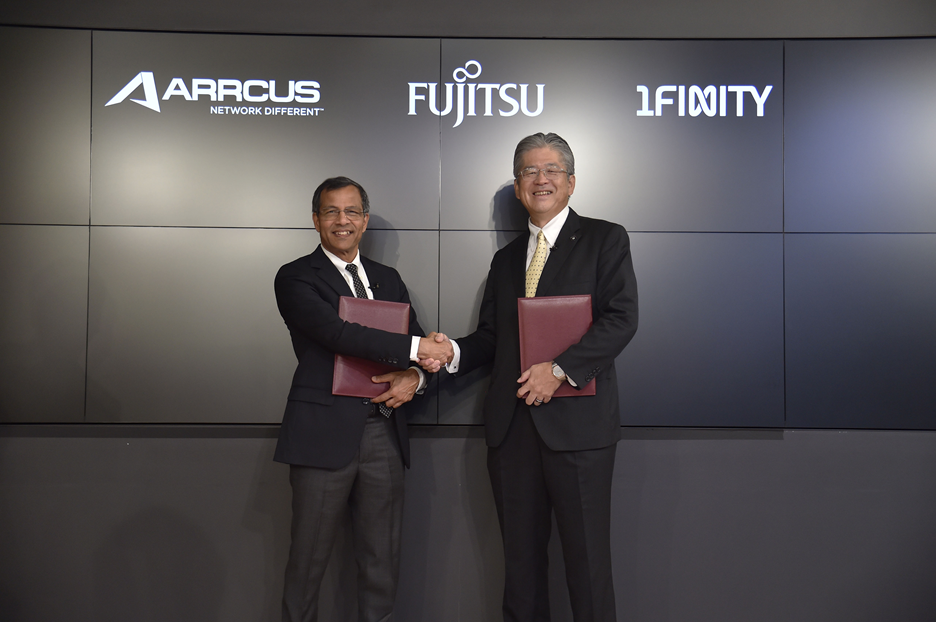 Fujitsu, 1Finity and Arrcus sign strategic partnership agreement to ...